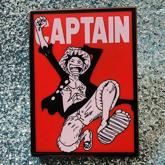 Boutique | Jewelry | 32 One Piece Luffy Captain Enamel Pin | Poshmark